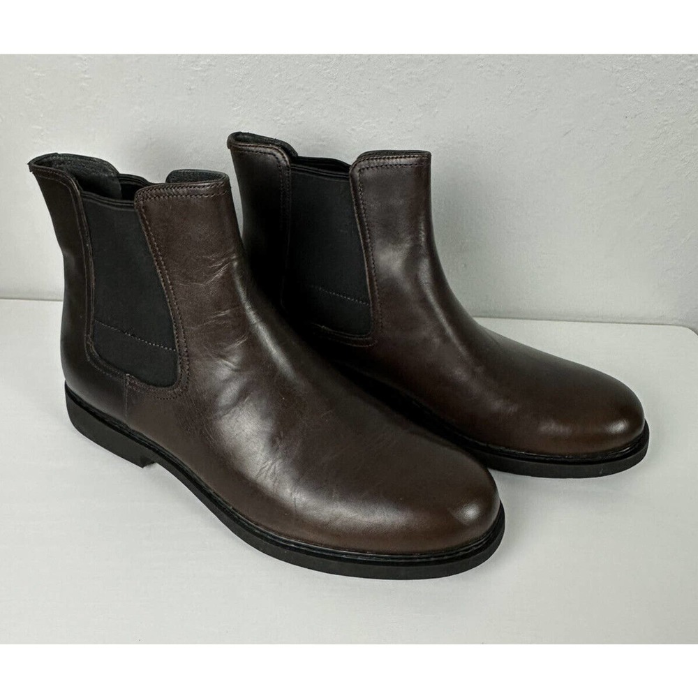 New Camper Mens Neuman Chelsea Boot Dark Brown Ultra … - Gem